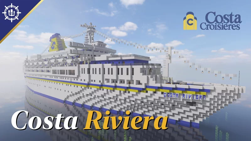 SS Costa Riviera Minecraft Map