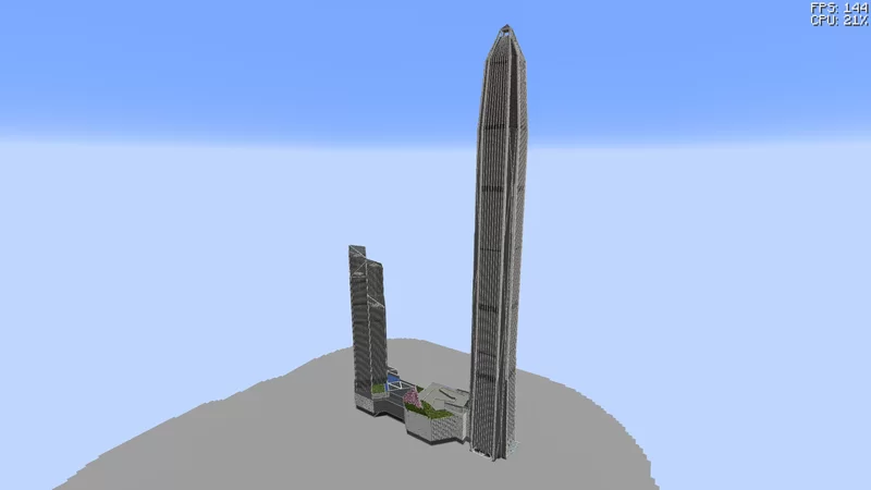 Ultimate Ping An Finance Center Minecraft Map