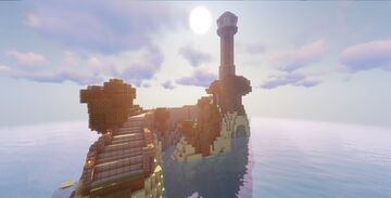 Lighthouse Minecraft Maps with Downloadable Schematic