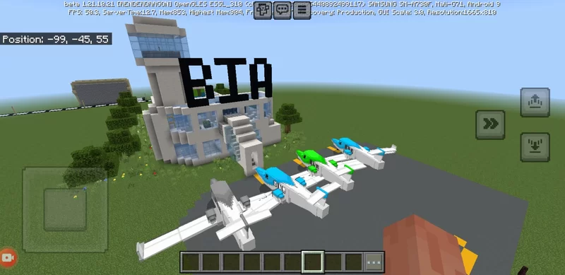 Blockland international airport Minecraft Map
