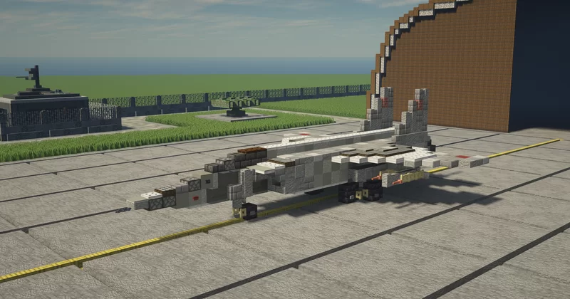 Mikoyan MiG-31 Foxhound 1.5:1 Scale Minecraft Map