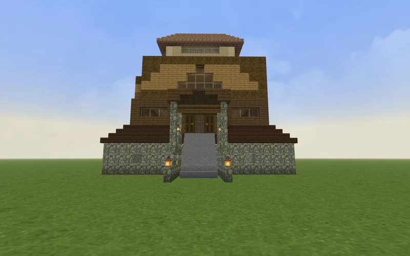 Layered House Minecraft Map