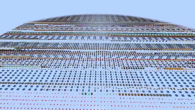 debug map Minecraft Map