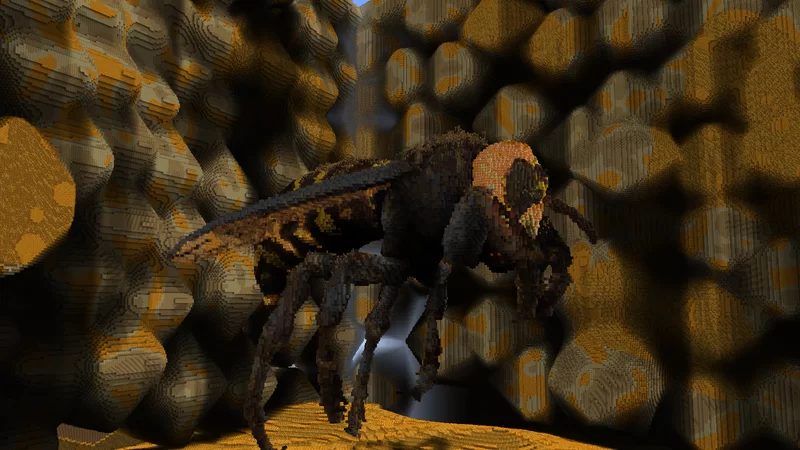 Big Bee 🐝 | The Giant Bee of Minecraft! 🐾 [FREE DOWNLOAD] +1.20.1 ...