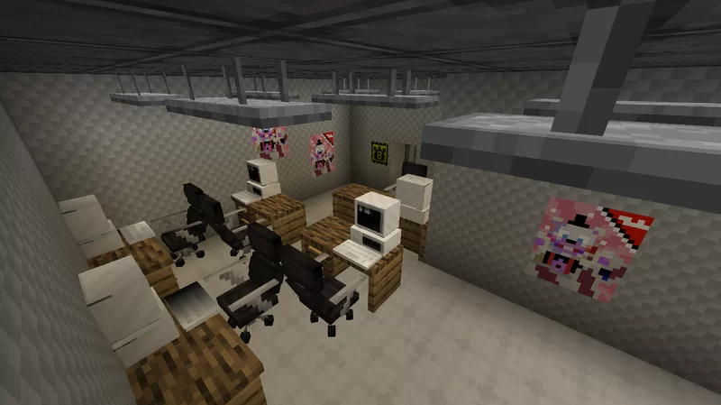 My Custom Fnaf SL Minecraft Map