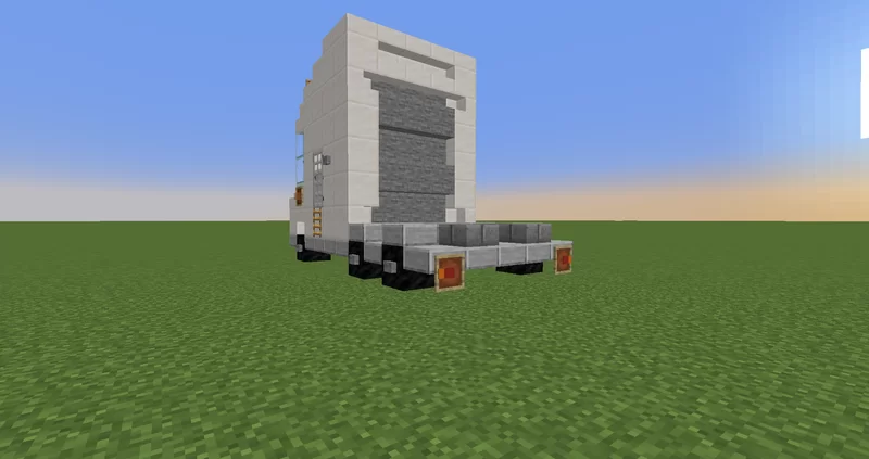 White European Truck Minecraft Map
