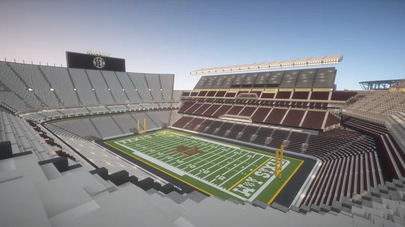 Kyle Field (Texas A&M Aggies) Minecraft Map