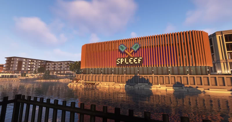 Spleef Arena - MREPUBLIK Minecraft Map