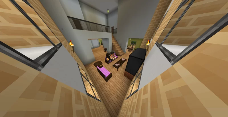 MyStreet Season 1 and 3 Houses (Aphmau) Minecraft Map