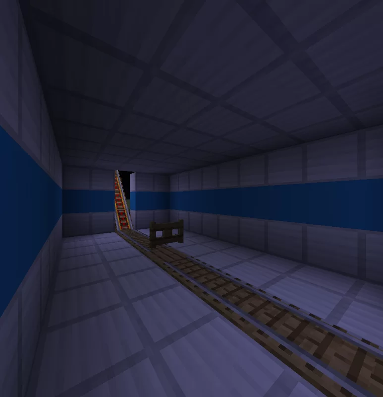 SuperFlat Rollercoaster Minecraft Map