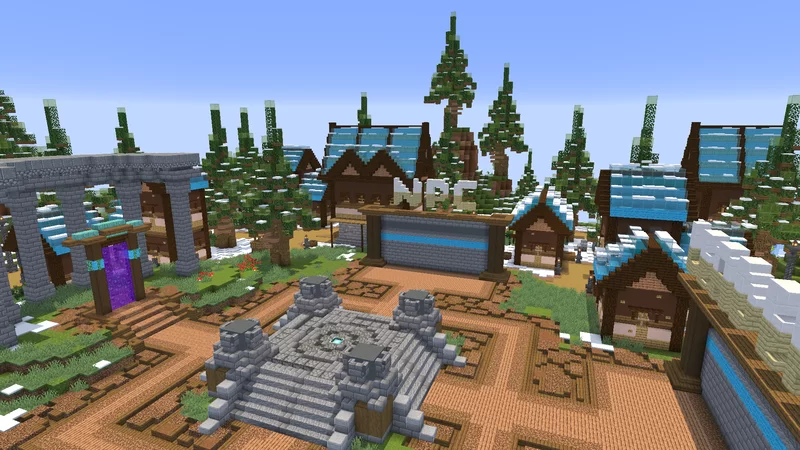 FREE Ice spawn | v1.16-1.21 Minecraft Map