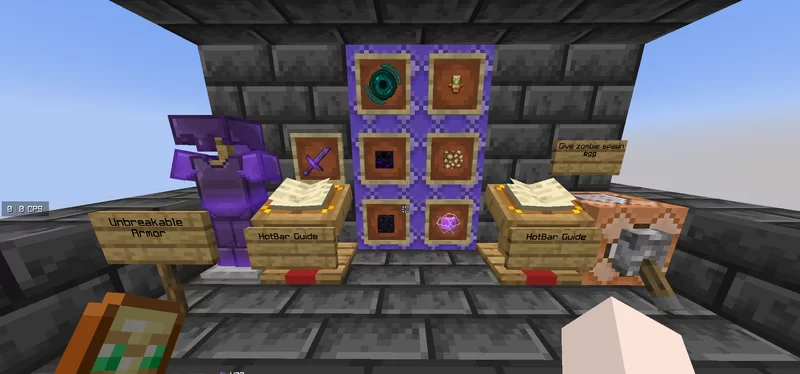 Kaeden's Cpvp Practice Map Minecraft Map