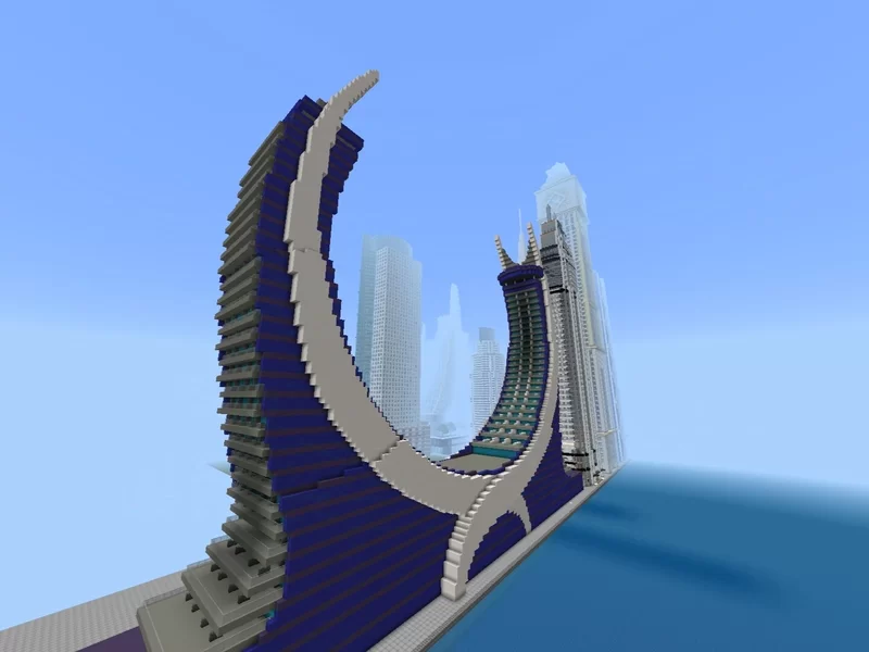 katara towers Minecraft Map