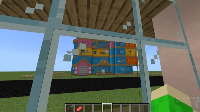 hello neighbor fan made map alpha 1 Minecraft Map