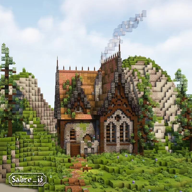 Overgrown Residence Minecraft Map