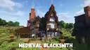 Simple Medieval Fantasy Barn #2 (FREE, INTERIOR) Minecraft Map
