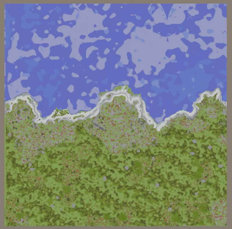 Custom Survival Map with Cliff Minecraft Map