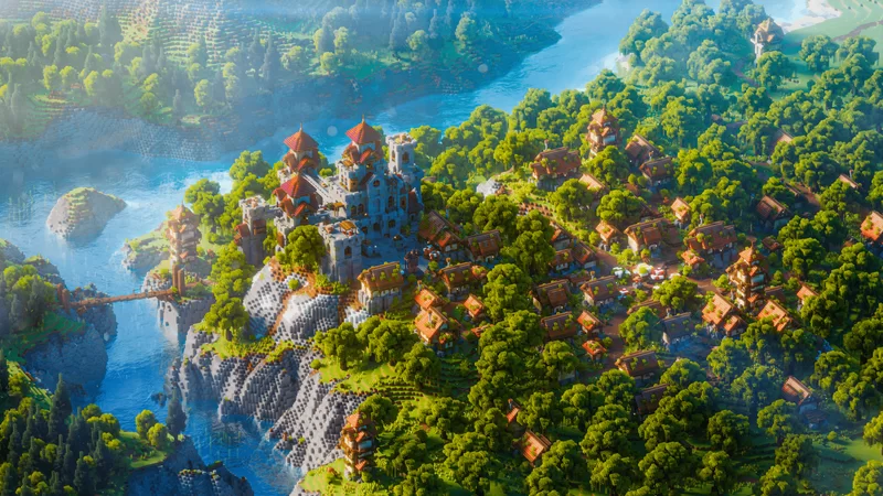 "Rosalie" [1500x1500] Download Minecraft Map