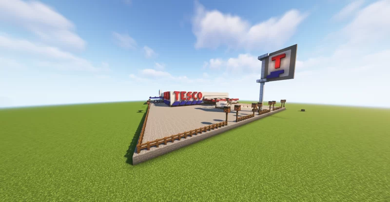 Tesco Store(LITEMATIC) Minecraft Map