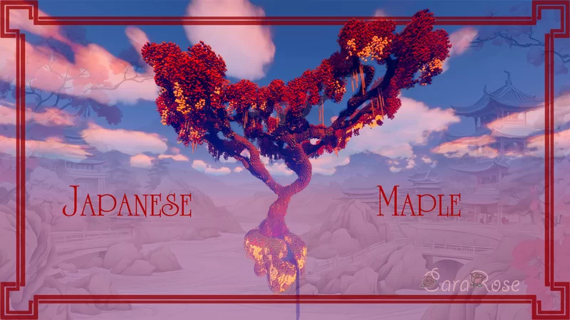 🍁 Japanese Maple ⛩ Minecraft Map