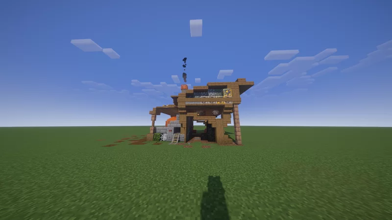 Custom forge/smeltery Minecraft Map