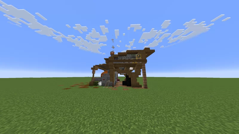 Custom forge/smeltery Minecraft Map