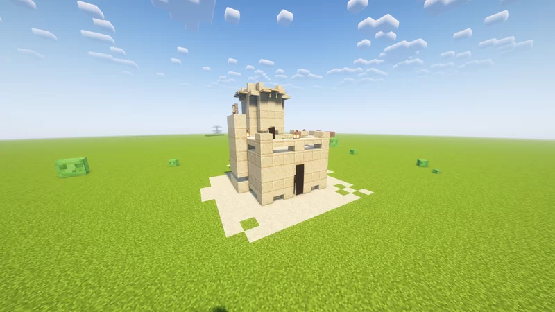 Dessert House Minecraft Map