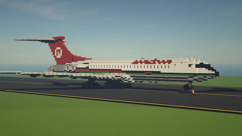 Vickers VC10 | 2:1 Scale Minecraft Map