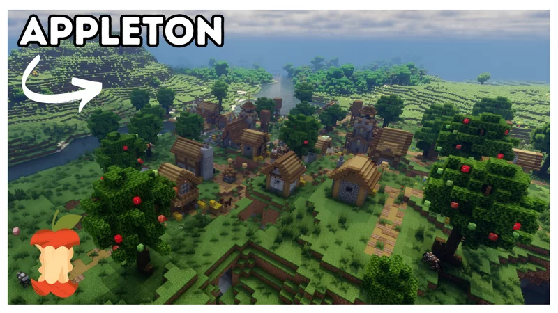 Minecraft Village Transformation - Appleton Minecraft Map