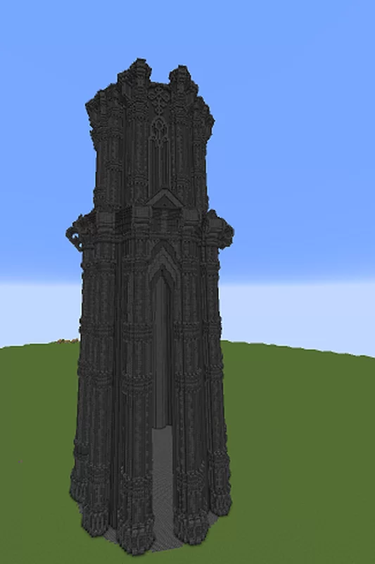 the tower (in the Gothic style of Germany) Minecraft Map