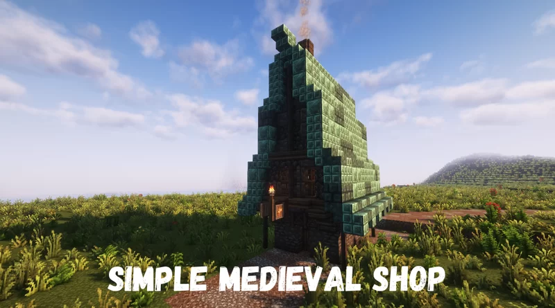 Simple Medieval fantasy shop Minecraft Map