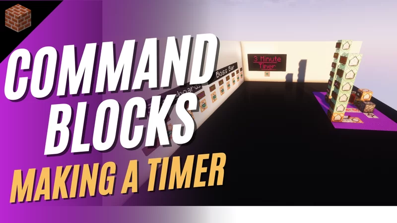 Boss Bar Timer With Command Blocks Minecraft Map