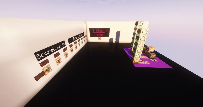 Boss Bar Timer with Command Blocks Minecraft Map