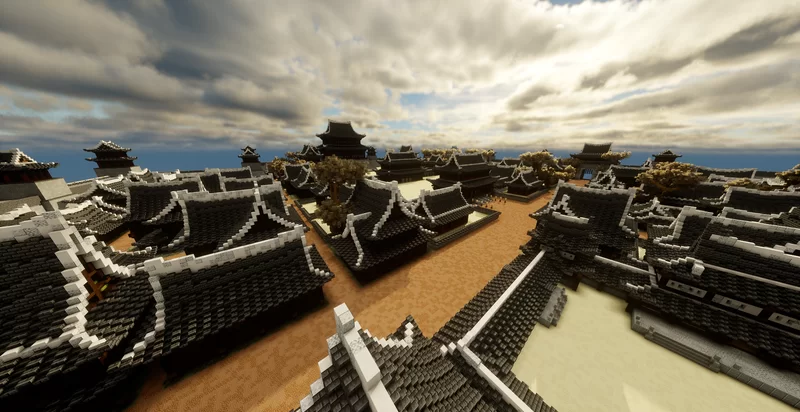 Dynasty Capital City of Hwaju Minecraft Map
