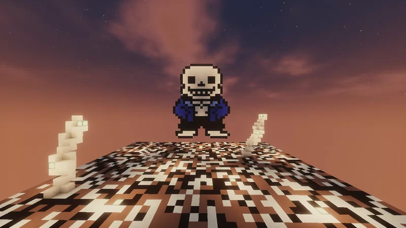 SANS PVP MAP 1.8 - By jddzf! Minecraft Map