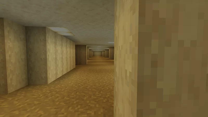 THE BACKROOMS (extended version) no mods Minecraft Map