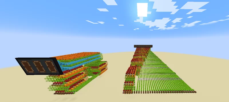 Binary to BCD with 32 bits of input Minecraft Map