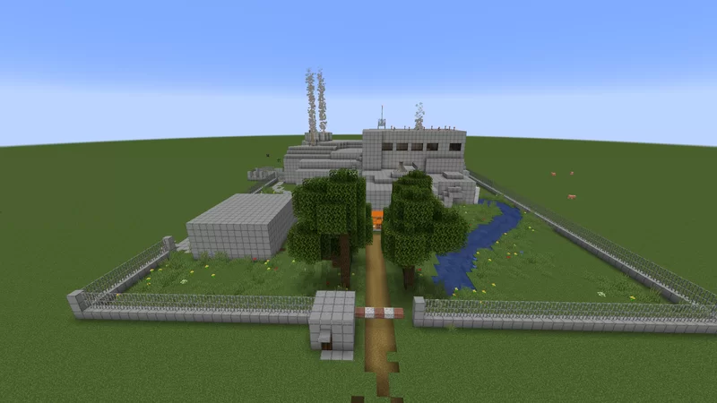 nuclear reactor Minecraft Map