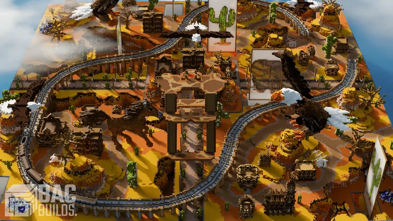 Kitmap Warzone Western Theme Minecraft Map