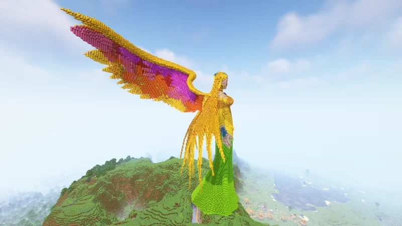 Minecraft The Agent of Creation - Venus Statue Minecraft Map