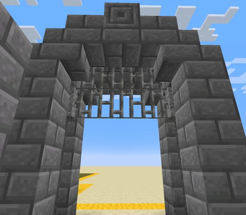 Castle gate Minecraft Map