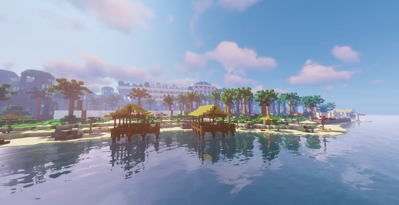 Summer Resort Minecraft Map
