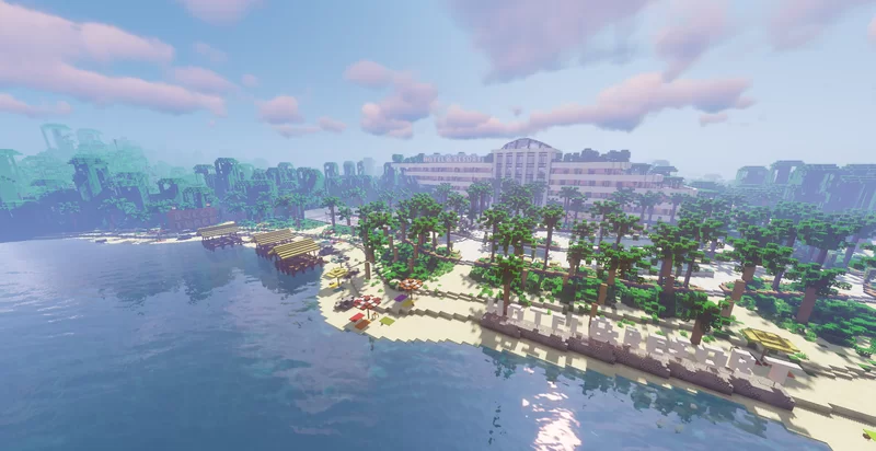 Summer Resort Minecraft Map