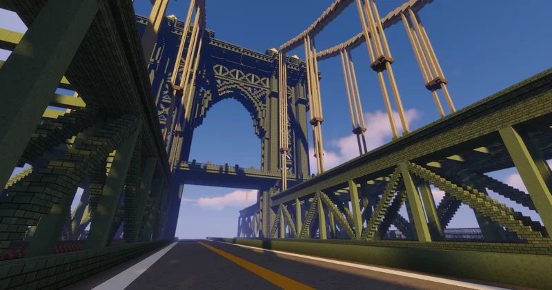 Manhattan Bridge Minecraft Map