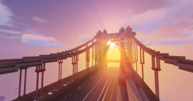 Manhattan Bridge Minecraft Map