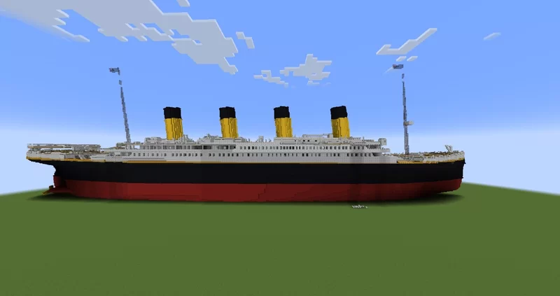 RMS Titanic Minecraft Map