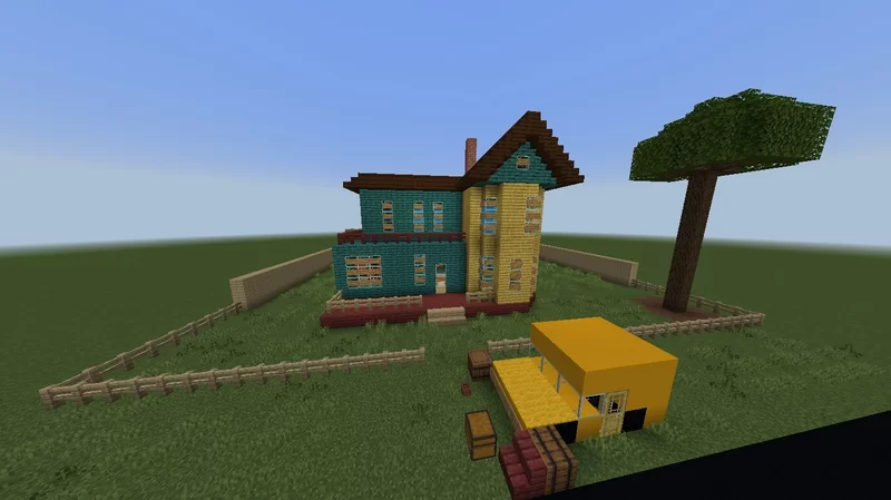 Hello Neighbor Beta 3 Intro Remake Minecraft Map