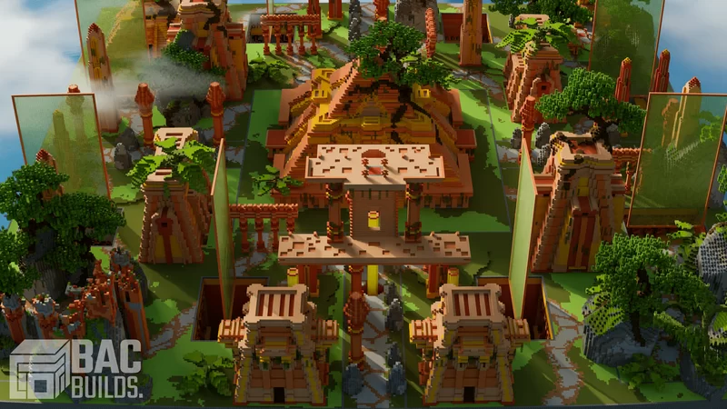 Kitmap Warzone Aztec Theme Minecraft Map