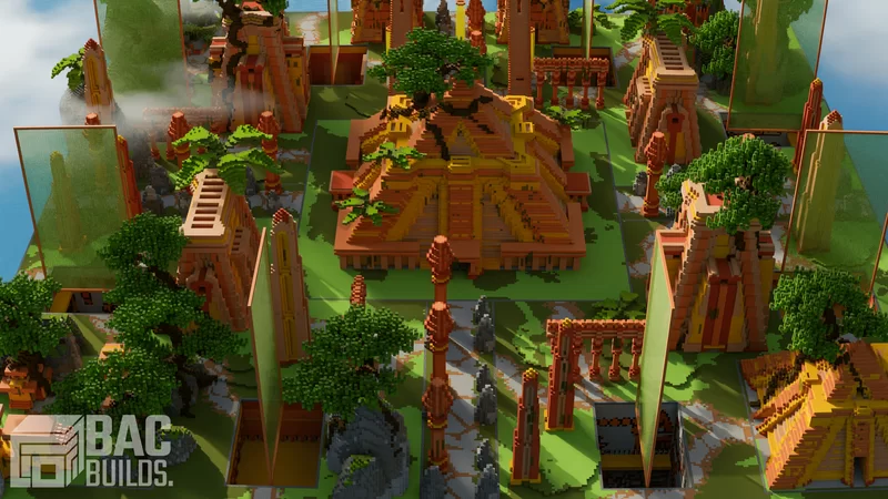 Kitmap Warzone Aztec Theme Minecraft Map