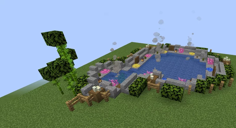 a small hot spring (java 1.16.4) Minecraft Map